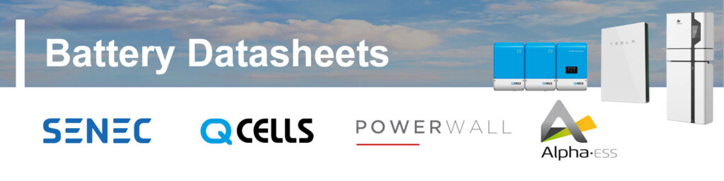 Battery Datasheets – Solar Panels Perth